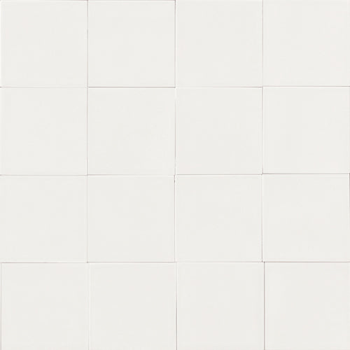 100x100 Lorenzo Bianco Matt Tile – Splashback Kingdom